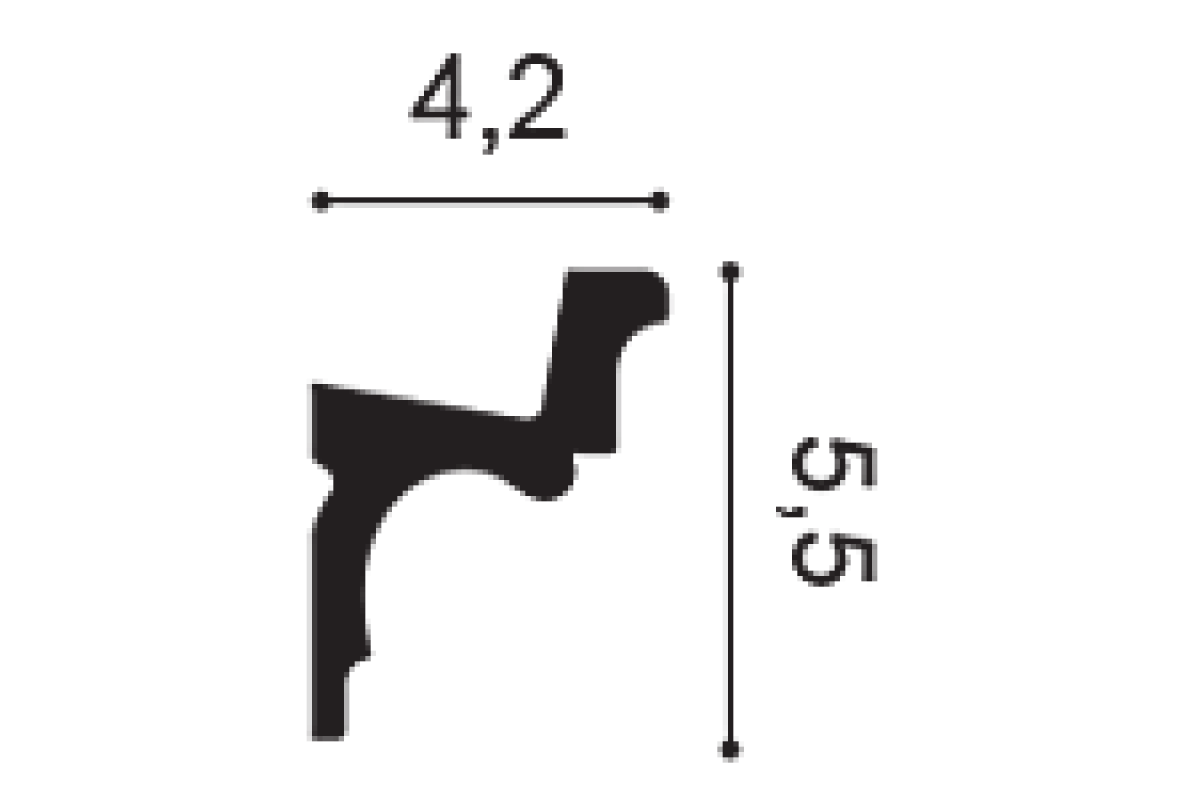 C323 Orac Decor карниз по низким ценам
